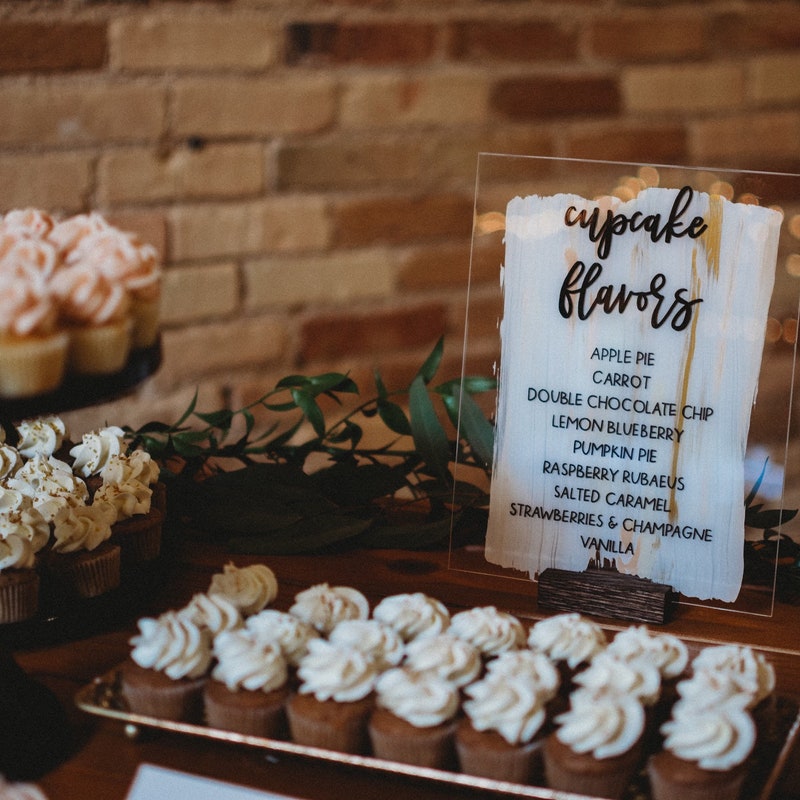 Clear Menu Cards - Etsy