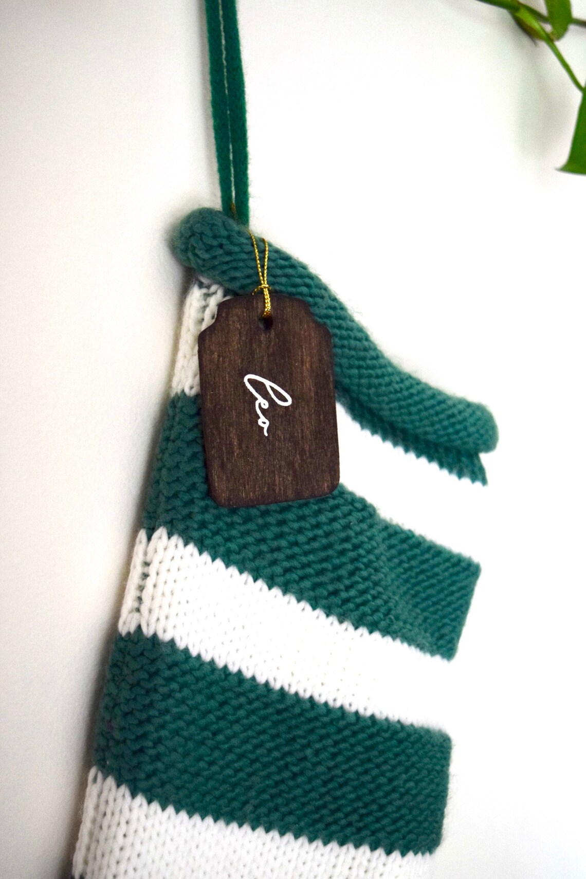 Wooden Stocking Tags Custom Stocking Tags Christmas Stocking - Etsy
