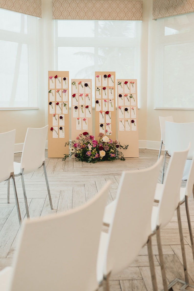 Custom Seating Chart Cards, Wedding Seating Chart Cards, Wedding ...