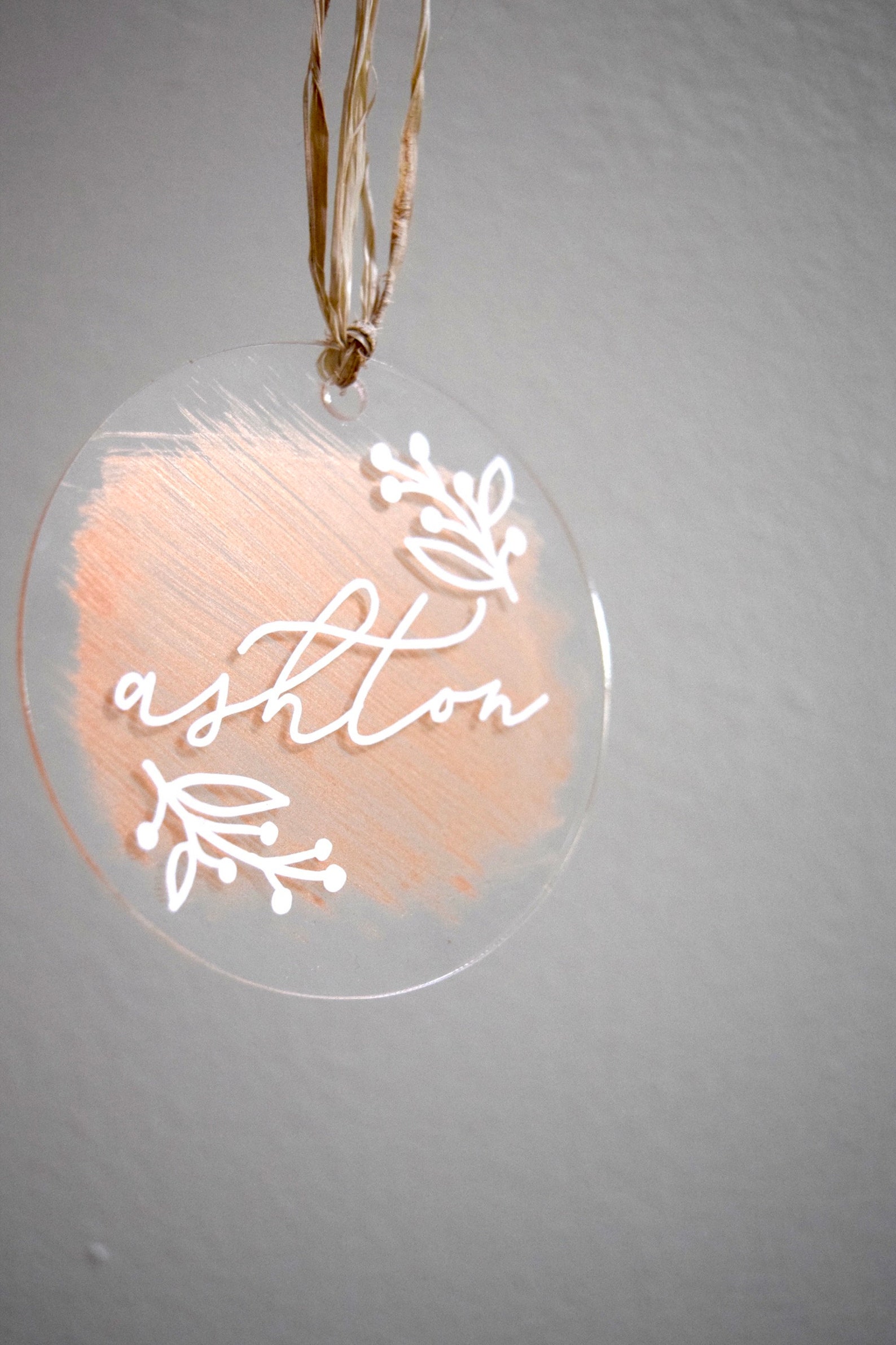 Acrylic Stocking Tags Christmas Stocking Tags Acrylic | Etsy