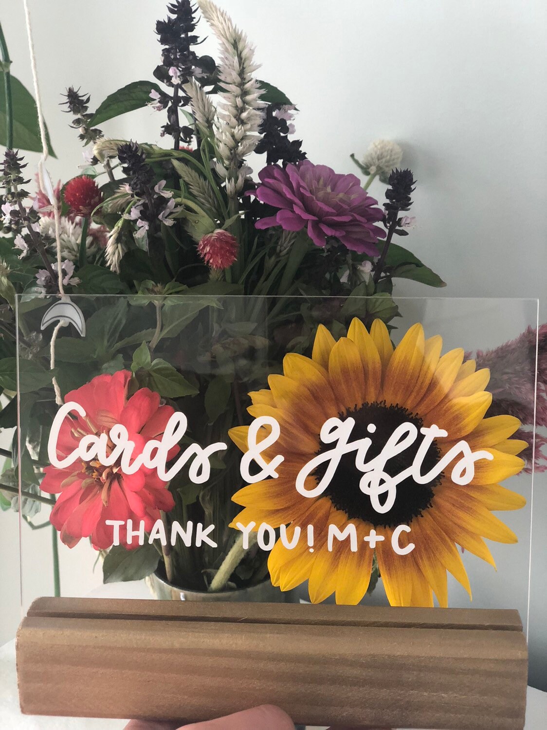 Acrylic Cards and Gifts Sign Wedding Cards and Gifts Sign | Etsy