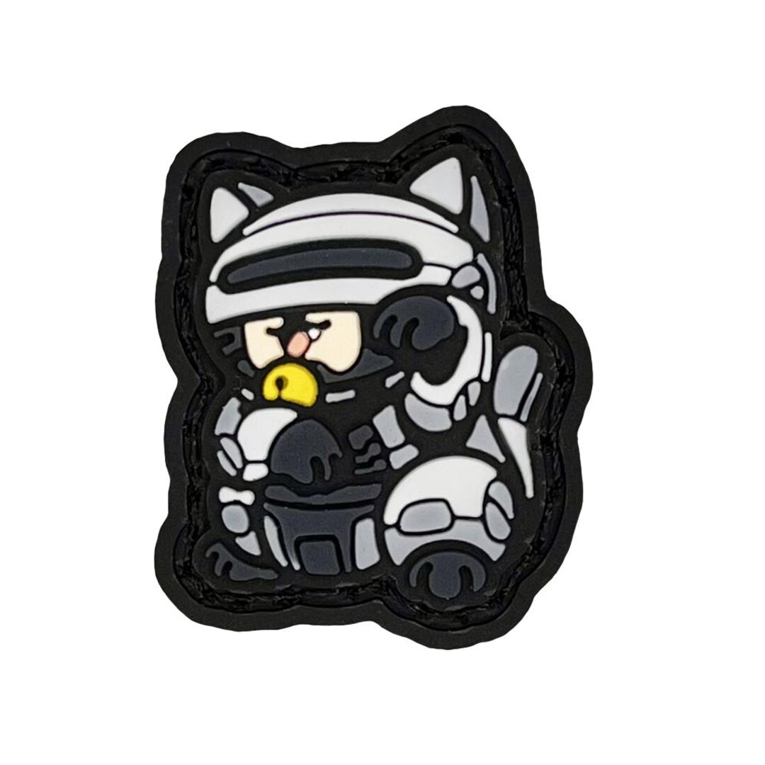 Cyber Enforcer Neko Ranger Eye Patch, Hook and Loop Morale Patch - Etsy