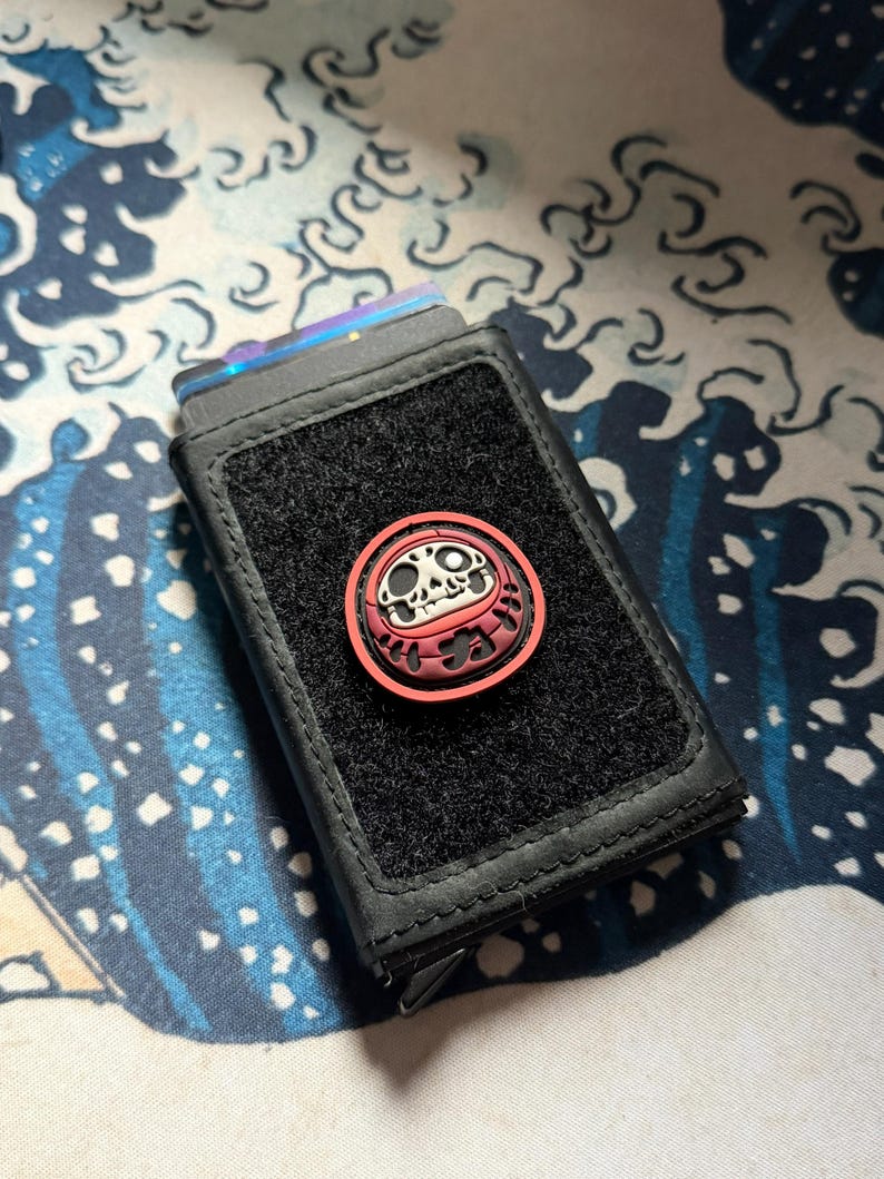 Skull Daruma Japanese V2 Ranger Eye Morale Patch - Etsy
