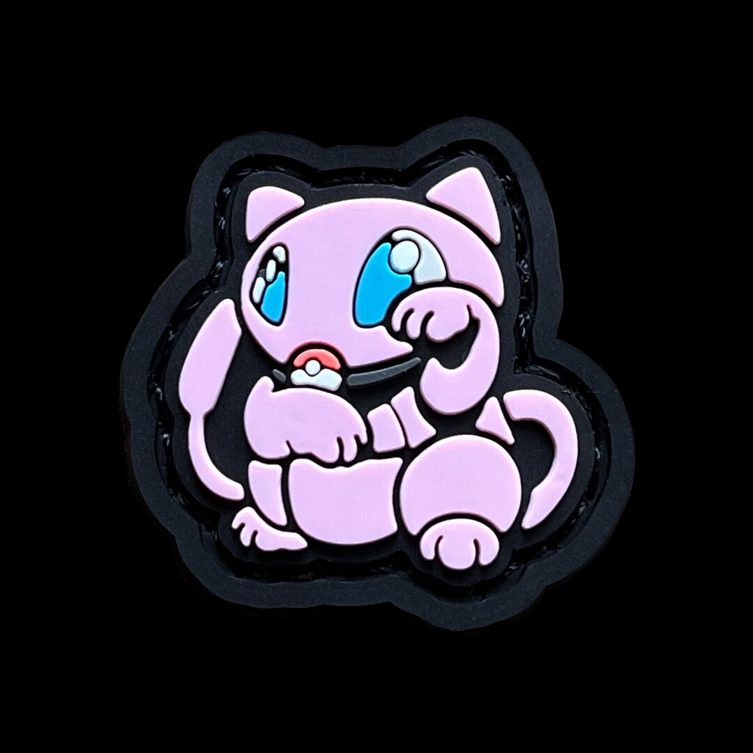 Mew Neko RE Patch Pvc Patch Morale Patch Ranger Eye Velcro - Etsy