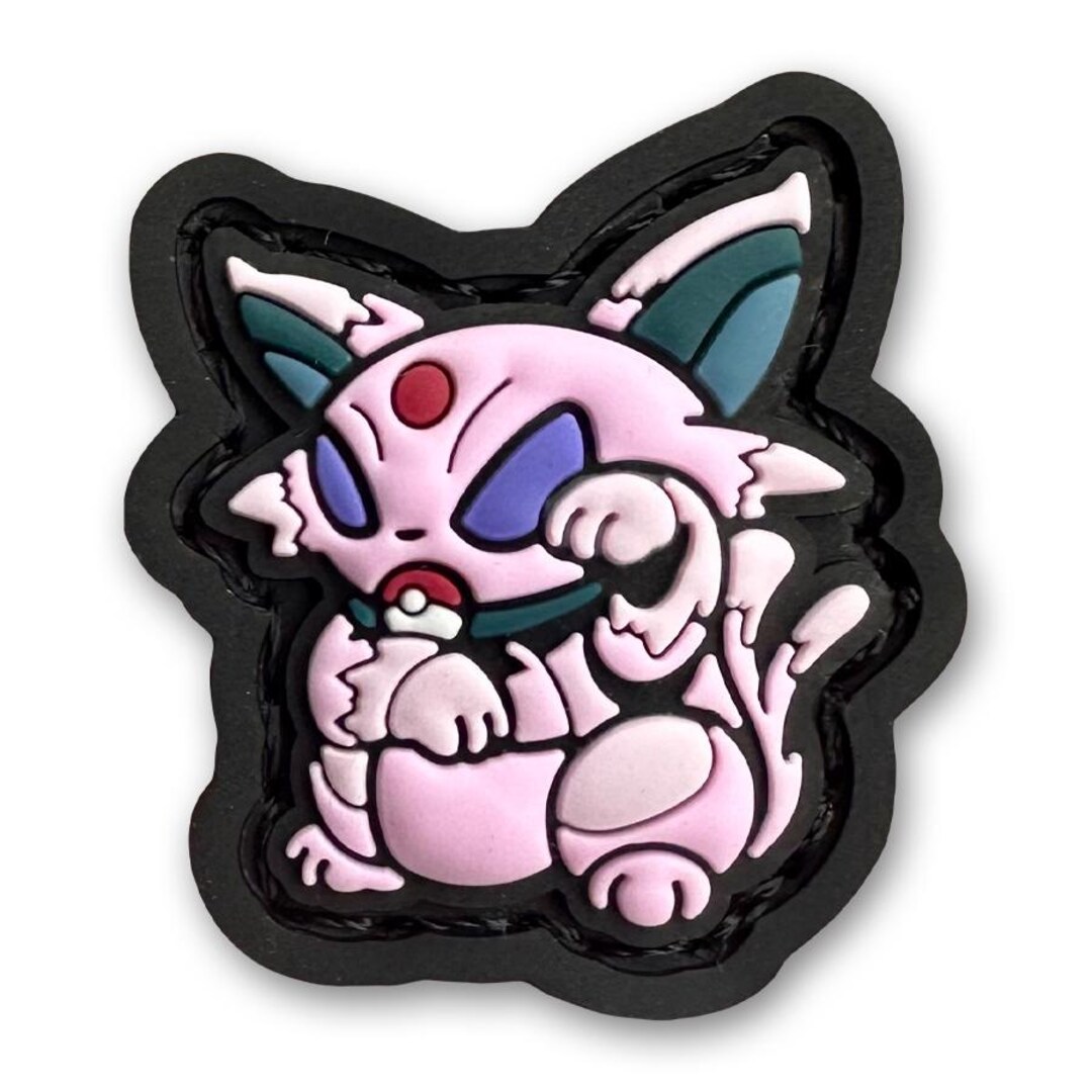Sakura Psychic Monster Neko Ranger Eye Patch, Hook and Loop Morale ...