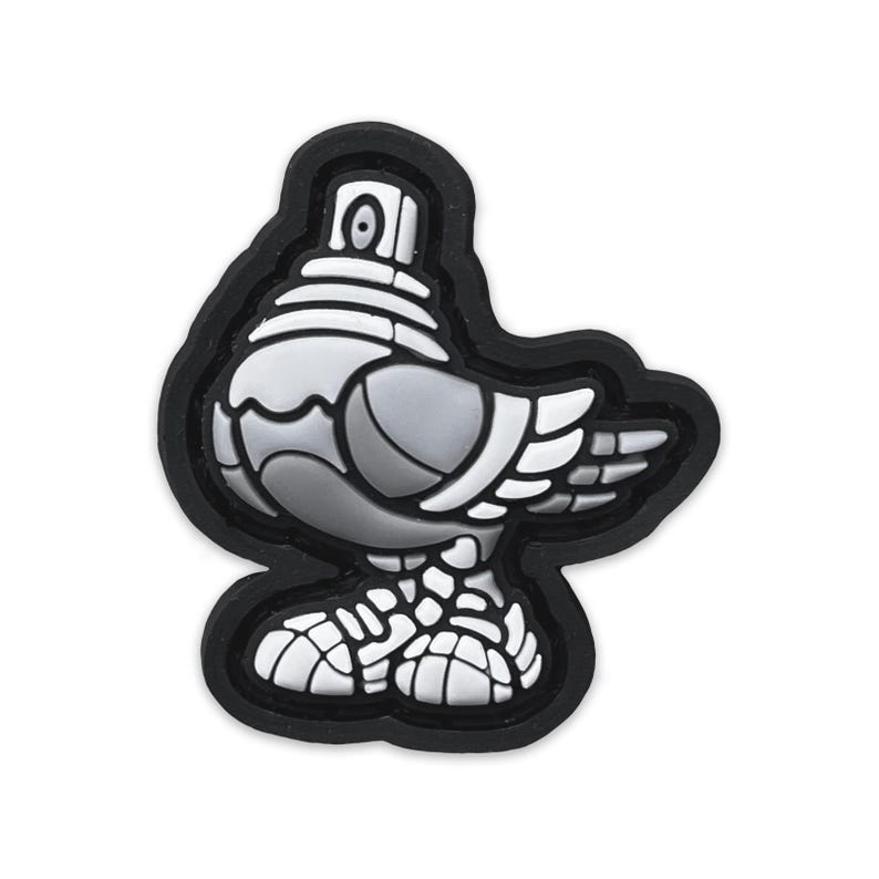 Spraygeon (grayscale) Ranger Eye Patch, Hook and Loop Morale Patch - Etsy