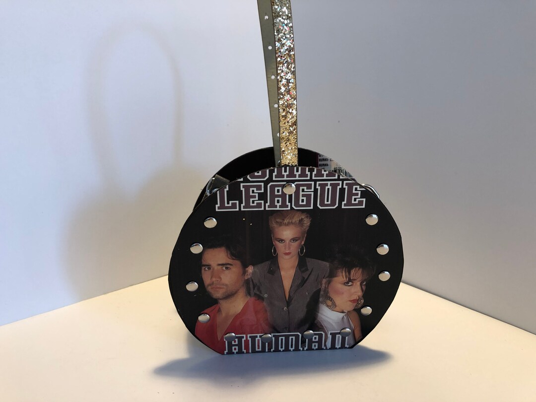 Human League “human” Mini Vinyl Record Purse - Etsy