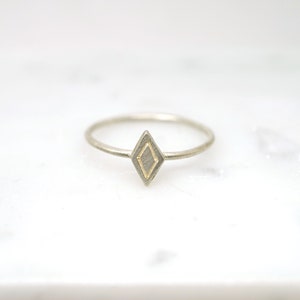 Small Signet Ring-signet Ring Woman-minimalist Silver Ring-dainty ...