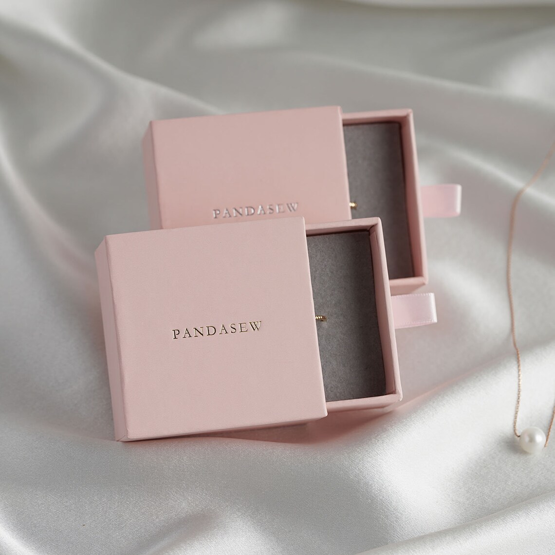 50pcs 663.5cm Paper box custom ring box with sponge | Etsy