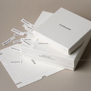 100-piece All-in-one Paper Box Set: Flat Pack Shipping + Stapler for ...