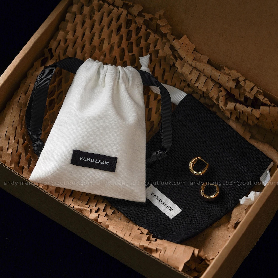 50pcs Customized 8oz Cotton Canvas Bags With Label Personalized Logo ...