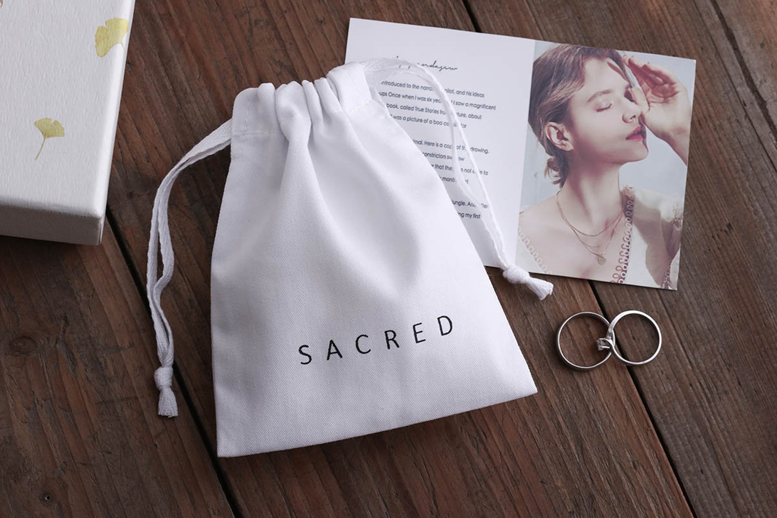 50 Custom Cotton Drawstring Pouch Personalized LOGO Printed | Etsy