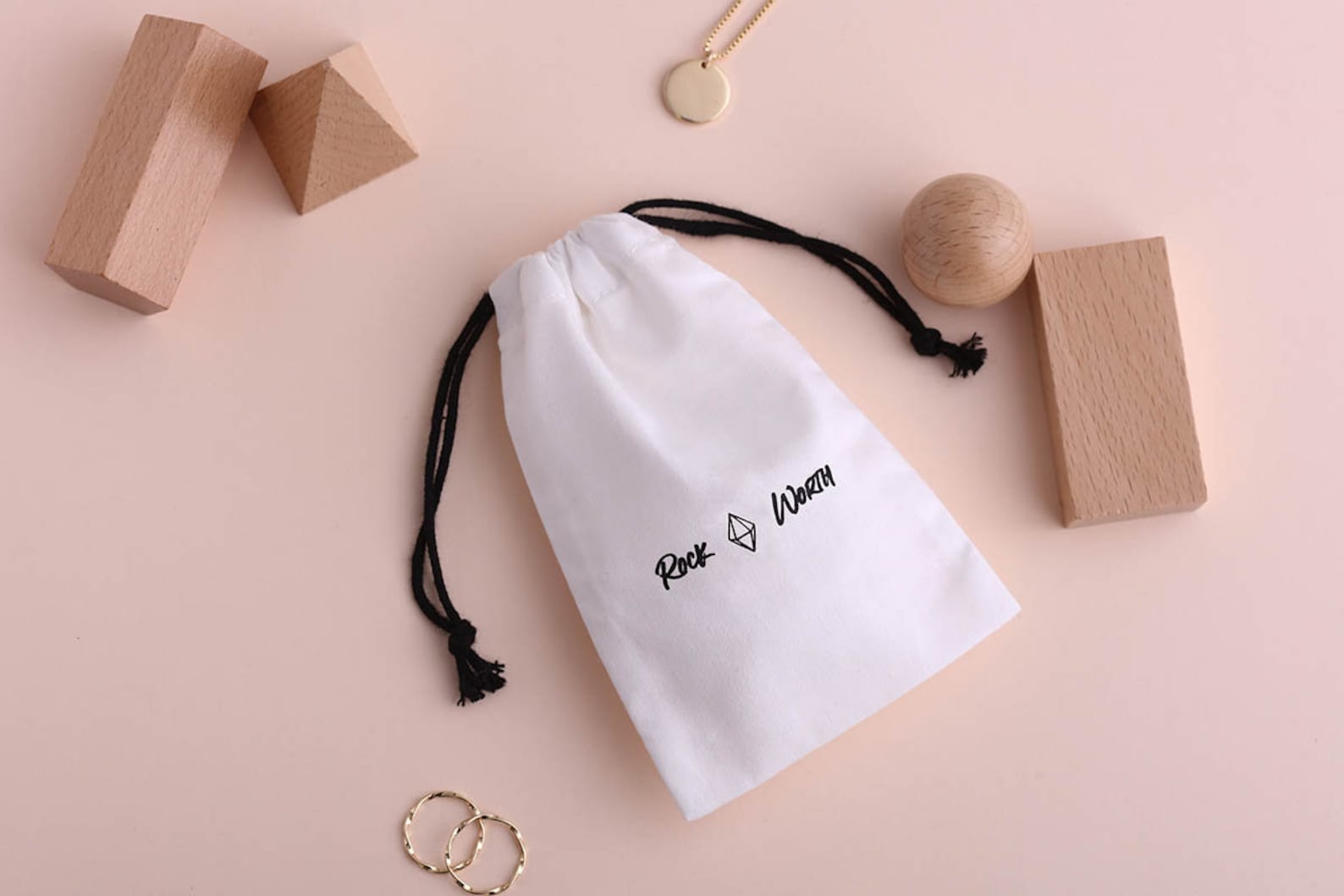 50 Custom Cotton Drawstring Pouch Personalized LOGO Printed | Etsy