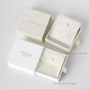 50pcs 8x8x3.5cm Jewelry Box, Custom Logo on Paper Drawer Box With Bag ...