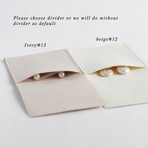 50 Custom Jewelry Packaging Pouch Custom Logo Envelope Bags With Flap ...