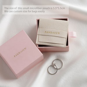 50pcs 663.5cm Paper Box Custom Ring Box With Sponge - Etsy