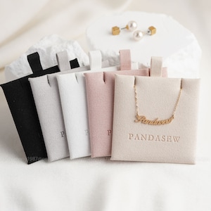 50pcs Custom Jewelry Insert Card Logo Printed Small Earrings and ...