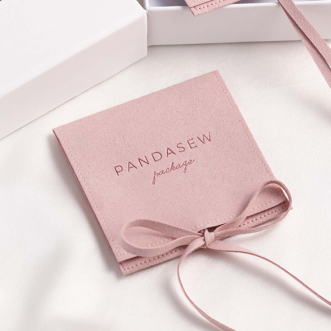 50pcs Pink Bulk Personalized Jewelry Packaging Pouch Custom | Etsy