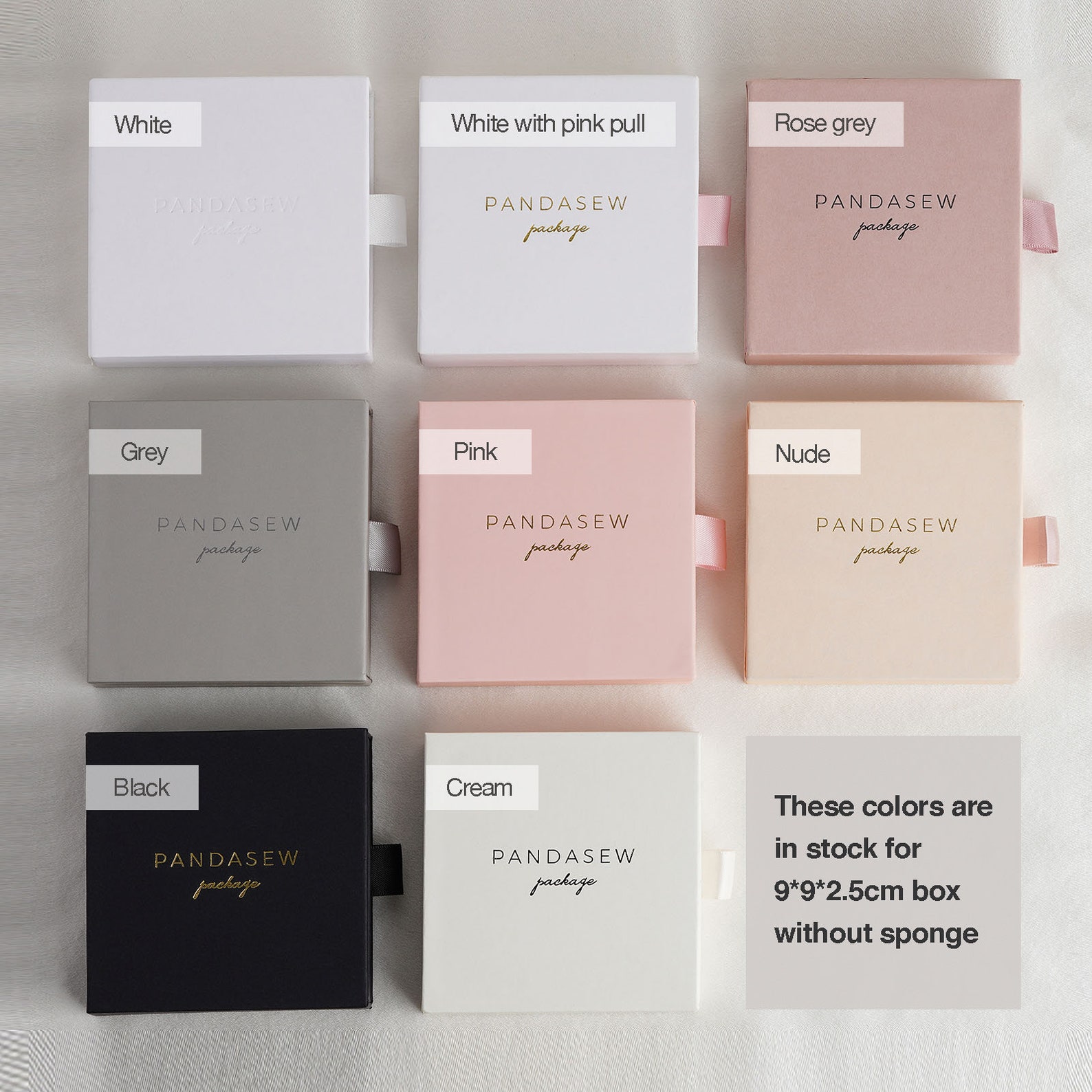 50pcs 99cm Paper Box Multiple Colors Custom Jewelry Box - Etsy