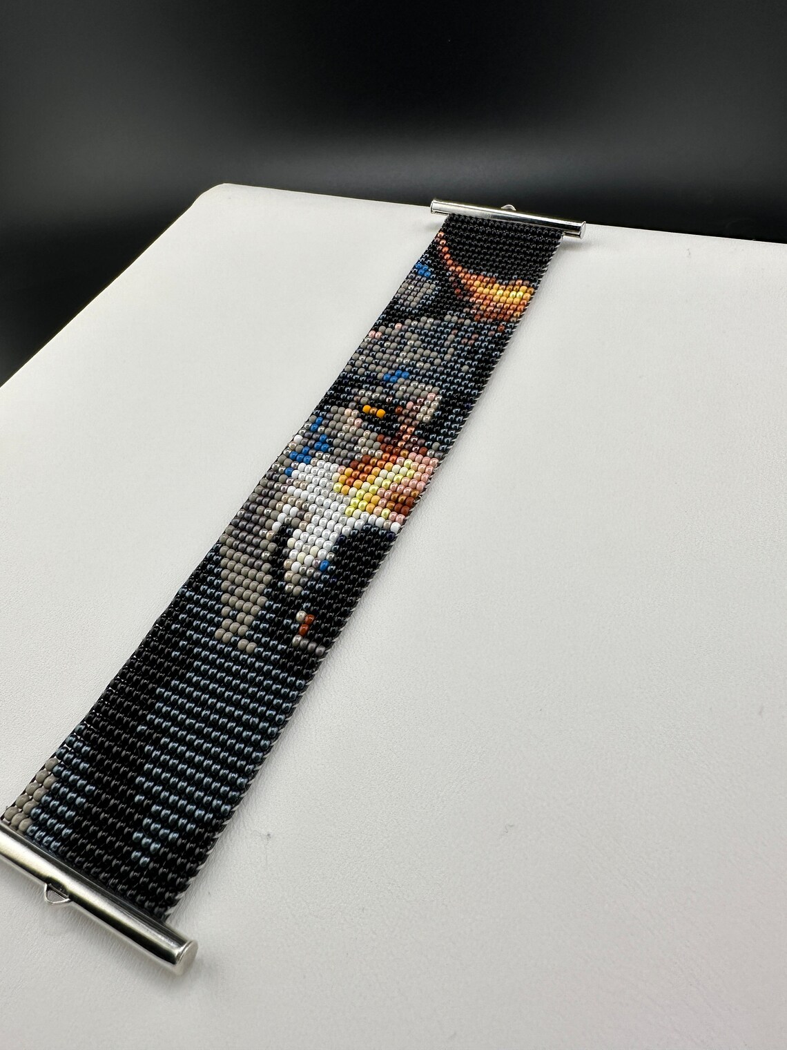 Wolf Beading Pattern | Loom Bracelet PDF | Spirit Animal Design ...