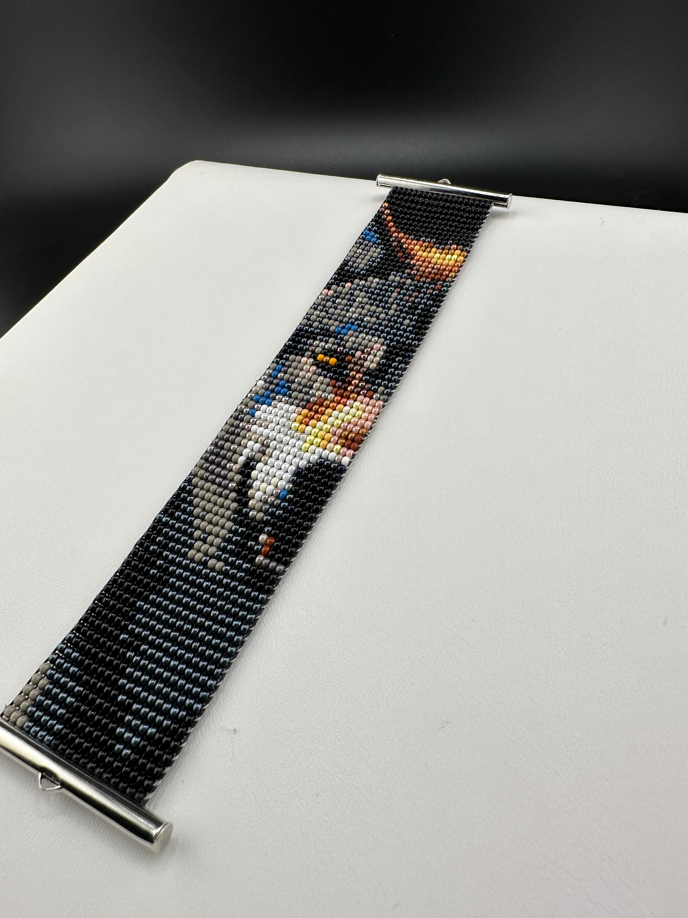 Wolf Beading Pattern | Loom Bracelet PDF | Spirit Animal Design ...