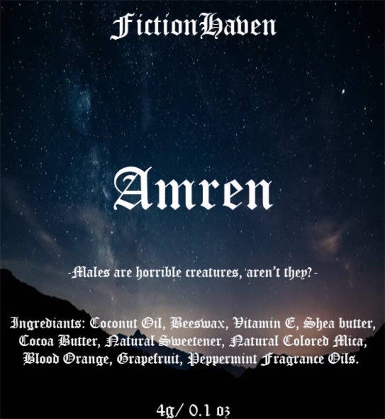 ACOMAF/ACOTAR Lip Balms - Etsy
