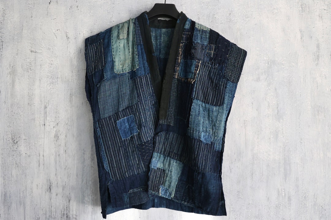 Edo Era Boro Noragi Vest RARE Only One Piece - Etsy