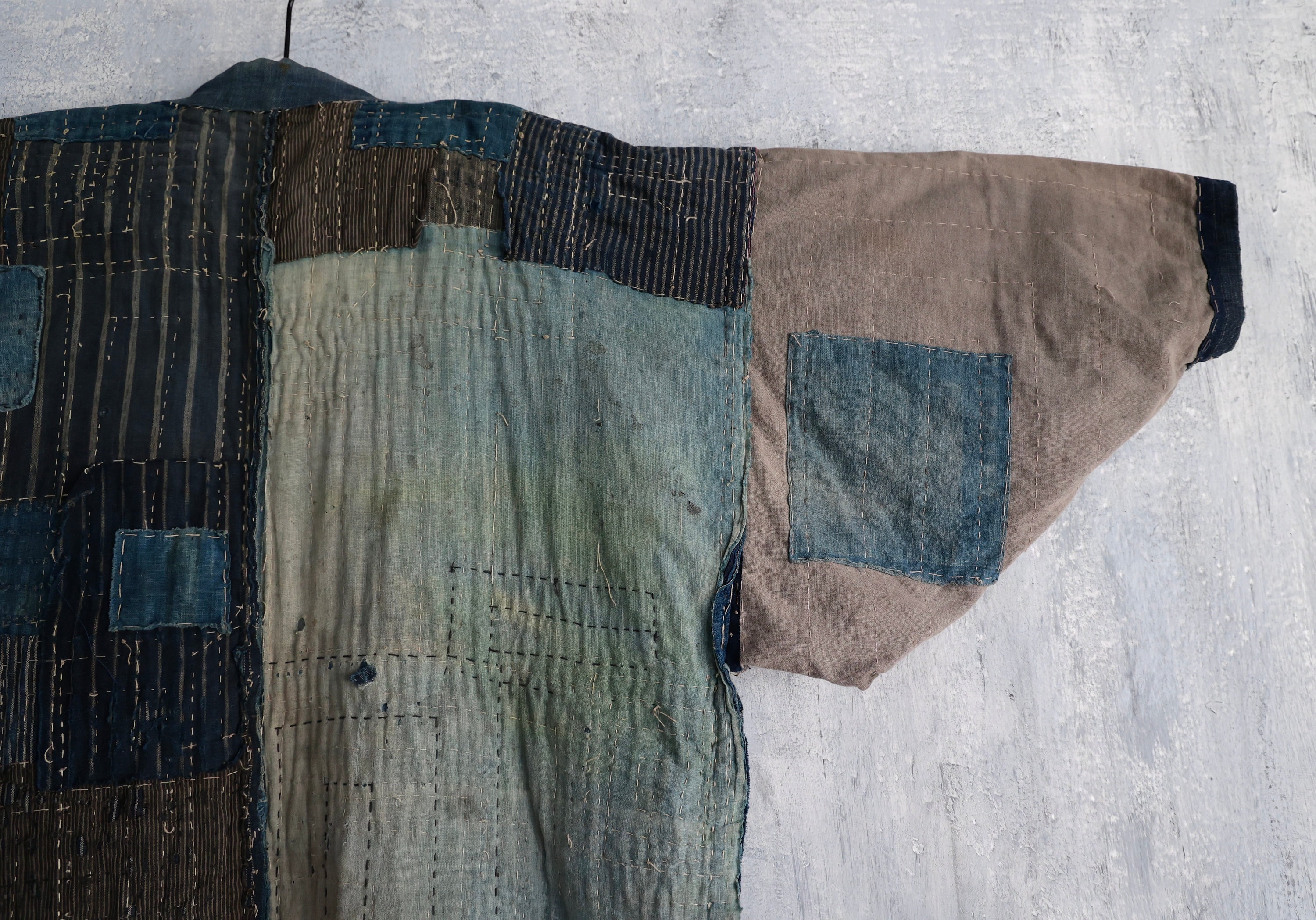 Gorgeous Sashiko Patchworks Boro Noragi Japanese Boro Antiques Edo Era ...