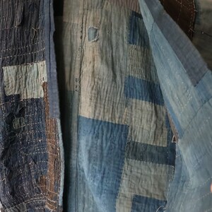 Gorgeous Sashiko Patchworks Boro Noragi Japanese Boro Antiques Edo Era ...