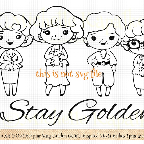 Golden Outline - Etsy