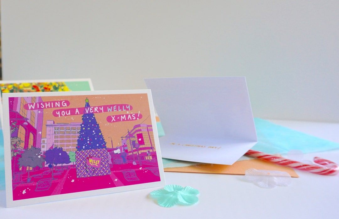 New Zealand Themed Christmas Cards - Etsy