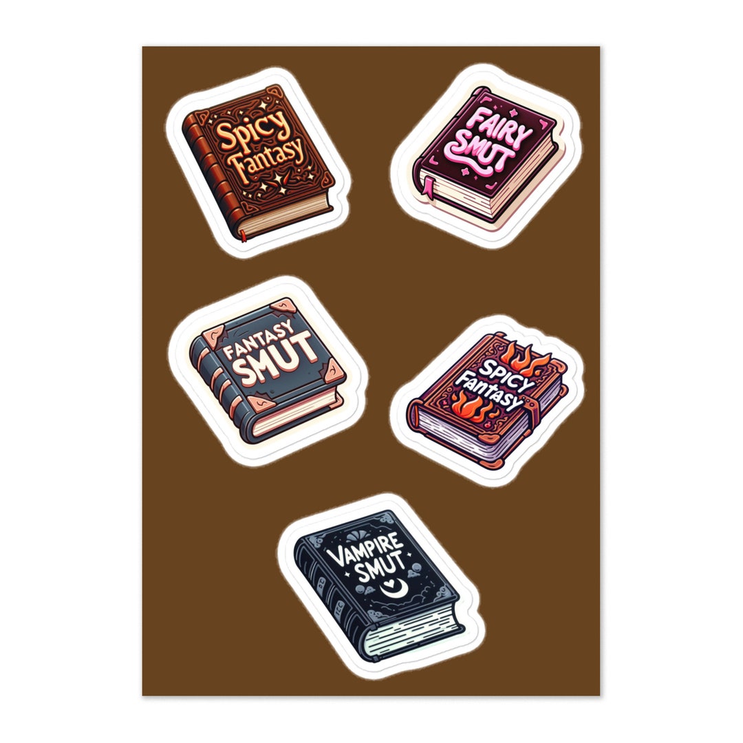 Fairy, Vampire, SMUT, Spicy Fantasy Book Stickers for E-reader, Kindle ...