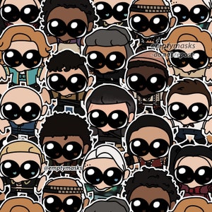 Our Flag Means Death Goober Stickers - Stede Bonnet, Edward Ed Teach ...