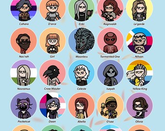 Fear and Hunger Button Badges - Etsy