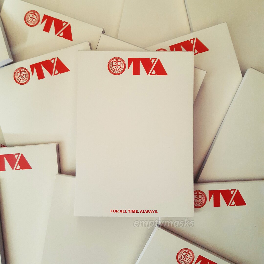 TVA Notepad Loki Series Marvel MCU Avengers A6 Note Pad - Etsy