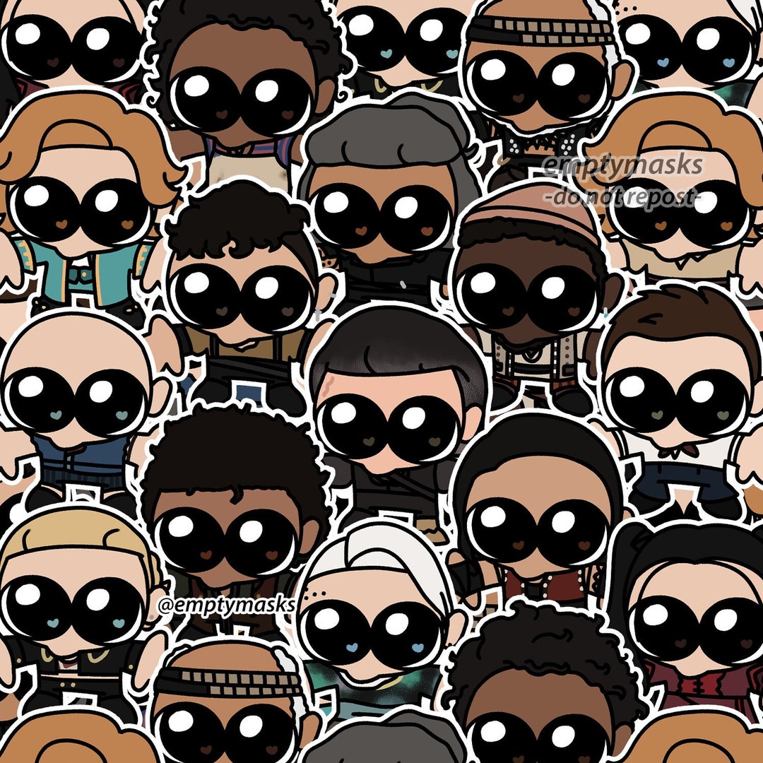 Our Flag Means Death Goober Stickers - Stede Bonnet, Edward Ed Teach ...