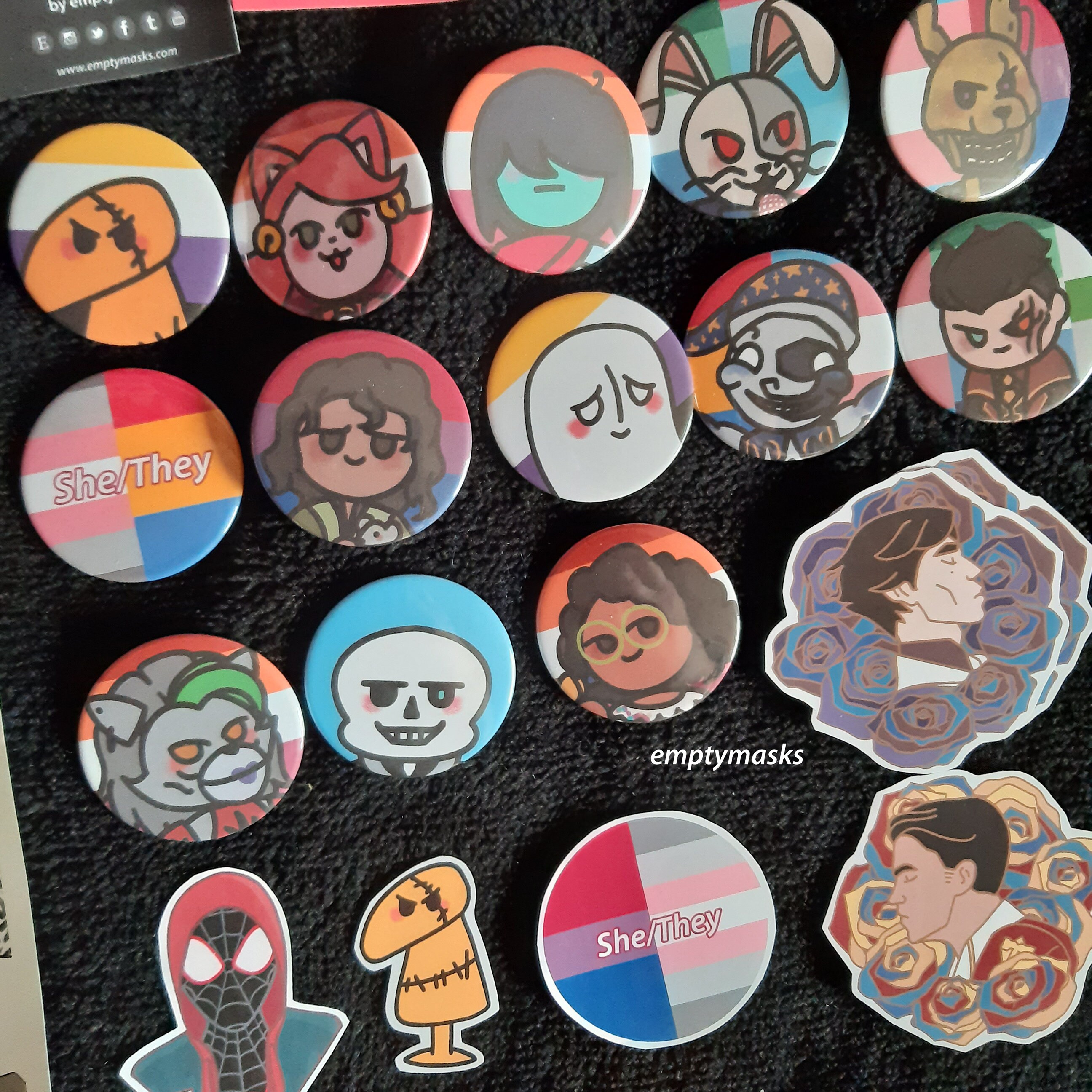Encanto Chibi Badges - Mirabel, Bruno, Luisa, Isabela, Dolores, Camilo ...