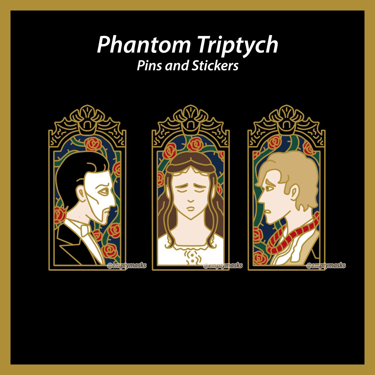 Phantom of the Opera Monkey Music Box Wooden Pins and - Etsy UK