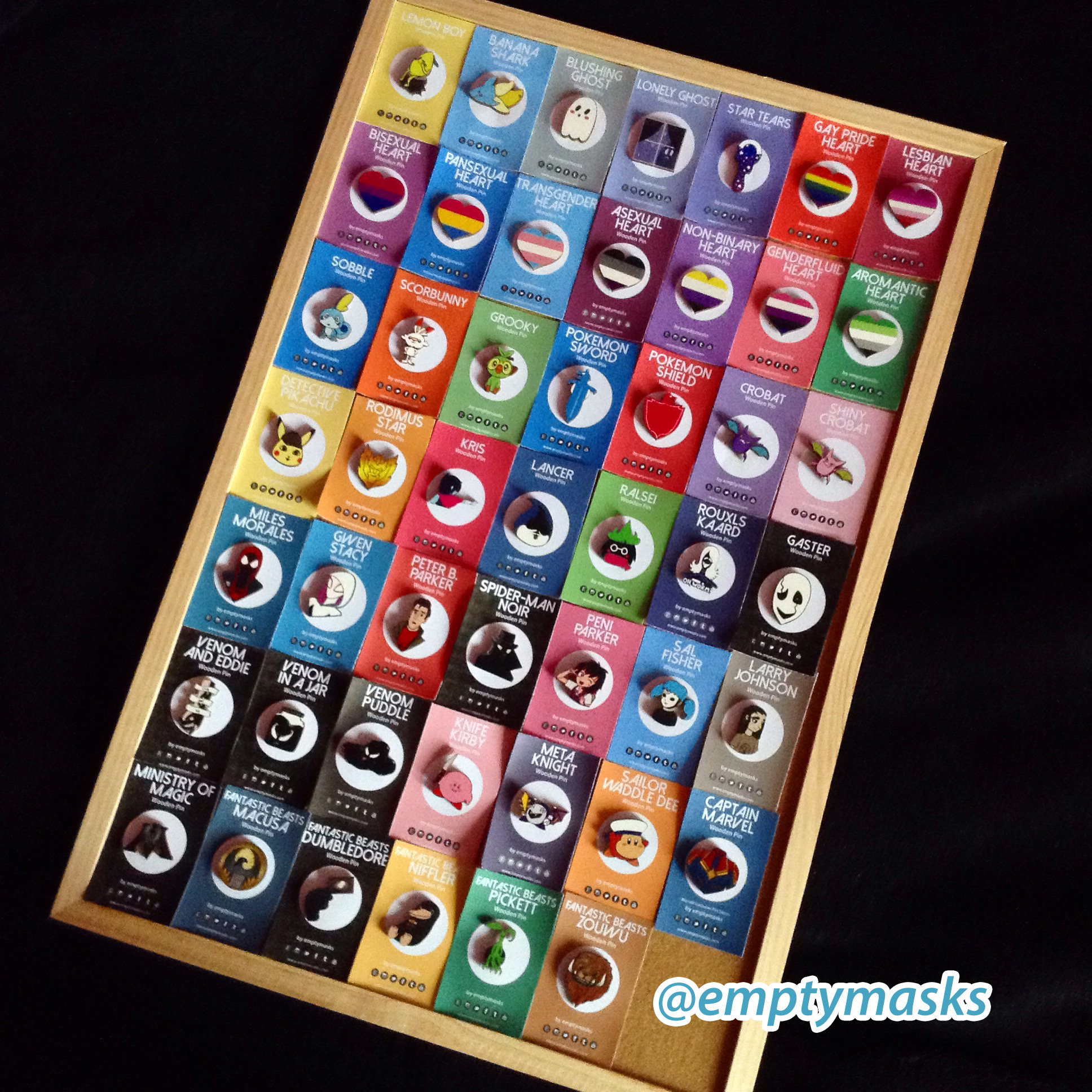 Kirby Meta Knight Sailor Waddle Dee Wooden Pins & Stickers | Etsy