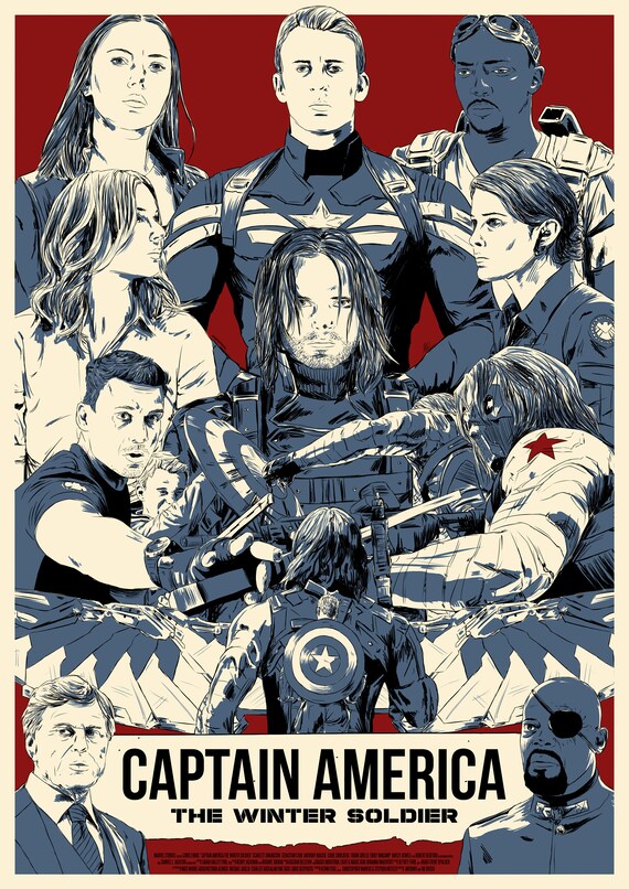 Winter Soldier Poster The Winter Soldier Posters For Sale | Redbubble