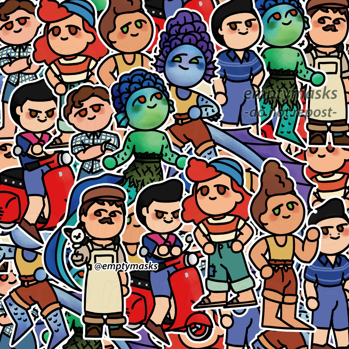 FNAF Security Breach Chibi Stickers Glamrock Freddy Fazbear - Etsy