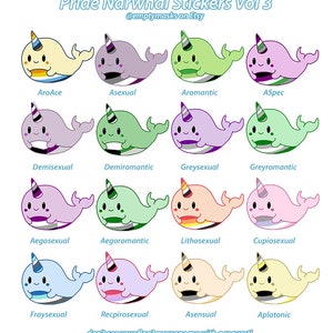 Narwhal LGBT+ Pride - Neopronouns, Xenogender, Genderpunk, Gendervoid ...