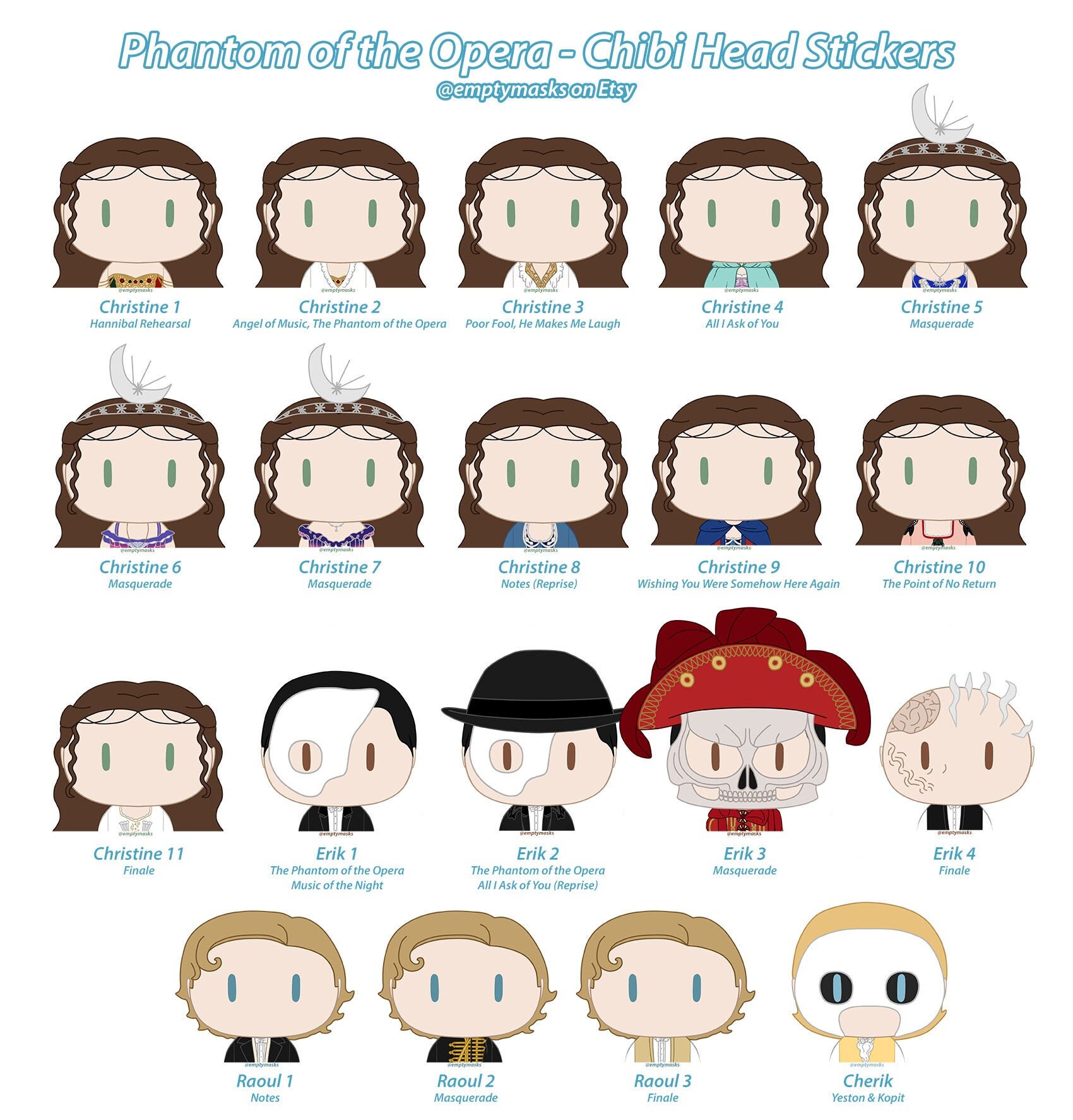 Phantom Of The Opera Chibi