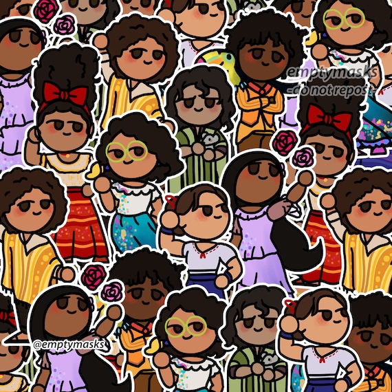 Encanto Chibi Stickers Mirabel Bruno Luisa Isabela - Etsy Australia