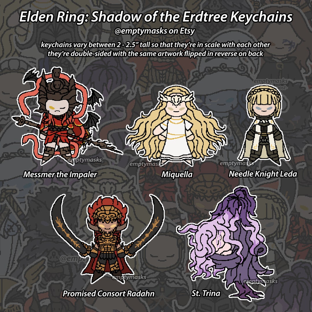 Elden Ring Shadow of the Erdtree Keychains - Messmer the Impaler ...