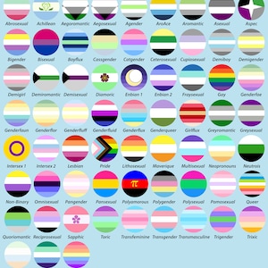 Custom Pride Stickers - LGBT Gay, Lesbian, Bisexual, Pansexual ...