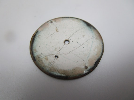 19th C Antique Pocket Watch Porcelain Face Jacques Ro… - Gem