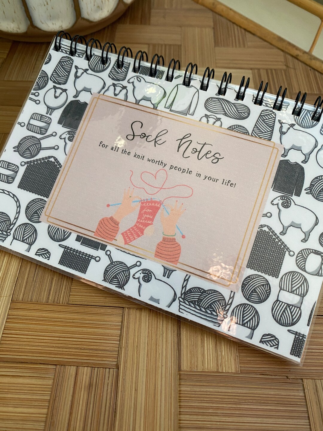 Sock Journal 4"x6" Double Sided; Keep All Your Sock Notes - Etsy