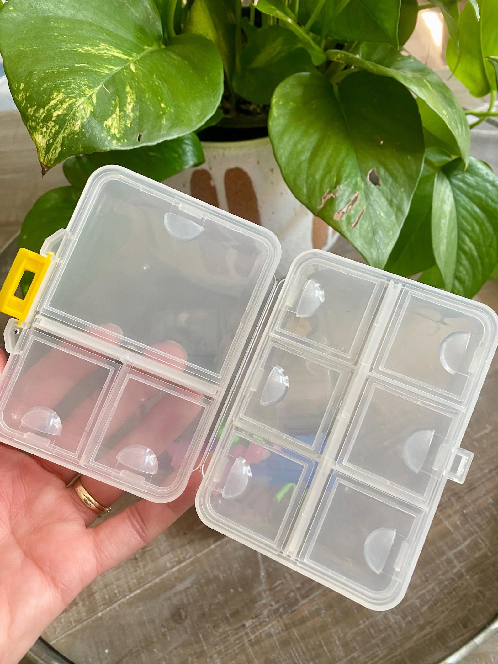 9 Compartment Plastic Notion Organizer for Knitting & Crochet - Etsy