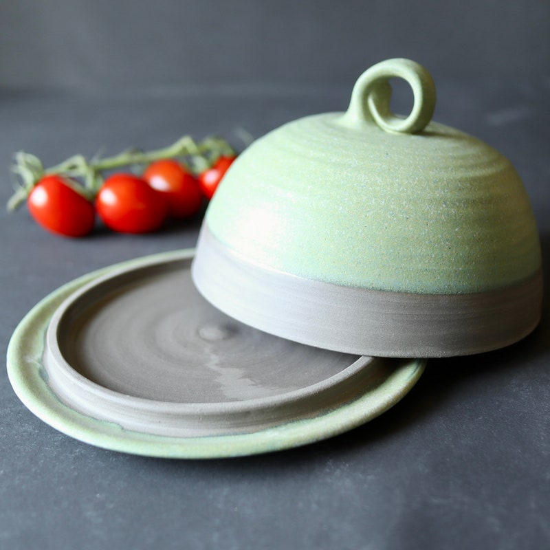 Covered Cheese Dish - Etsy